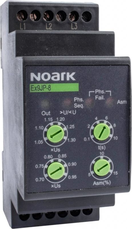 NOARK Ex9JP-11 AC230V Relejs 3P/2P/1P-4W 110244 | Elektrika.lv
